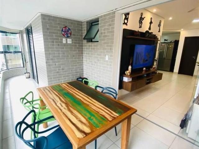 Apto Garden de 2 dorm c/ 2 suítes, SACADA GOURMET, 100 m² de área útil. Bairro: CANTO DO FORTE