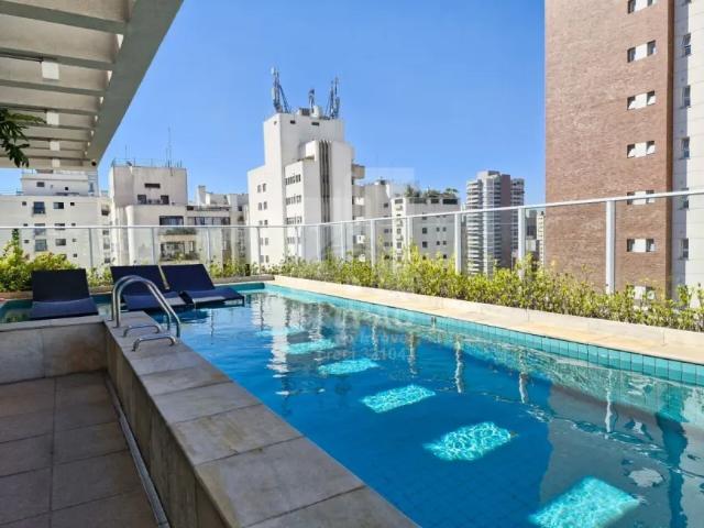 Apto para alugar em Moema com 44m², 1 vaga e lazer