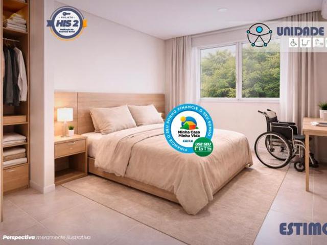 APTO PCD 49m² COM QUINTAL | R$ 205 MIL – ARICANDUVA/ZONA LESTE SP