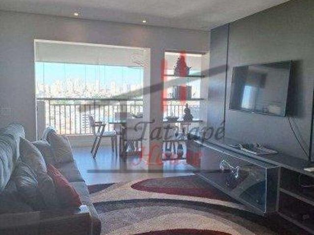 Apto porteira fechada à venda com 71m² Belenzinho