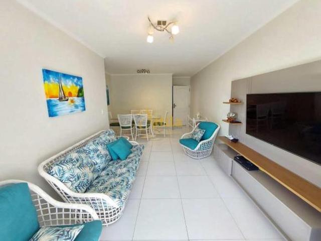 Apto reformado, 3 dorms 2 vagas, lazer, Enseada