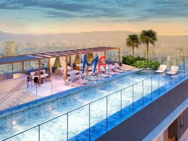 Apto studio a venda na Consolação, com 21 m² a.u 1 quarto, sala, cozinha, banheiro, varanda, laz