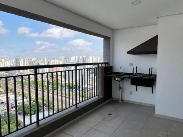 Apto Tatuapé 3 dorm Andar Alto 82 m² Condomínio Clube Próximo Metrô