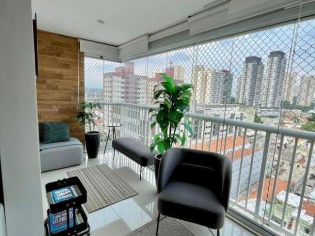 APTO TATUAPÉ, TERRAÇO GRILL, 02 VAGAS, ANDAR ALTO.!