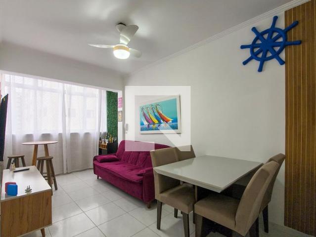 Apto, Vila Caiçara, 1 Quarto, 40 m2 Praia Grande
