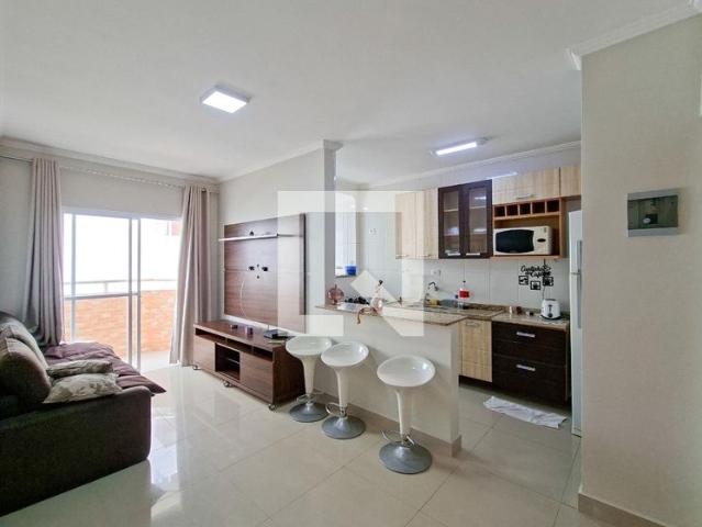 Apto, Vila Caiçara, 1 Quarto, 38 m2 Praia Grande