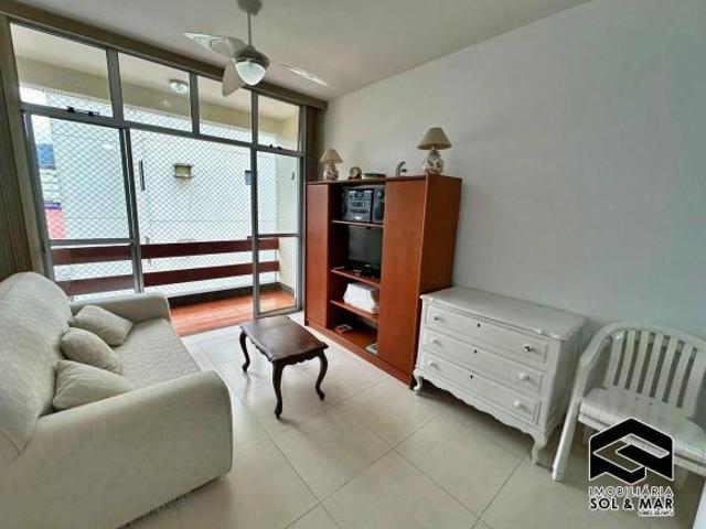 APTO 02 DORMITÓRIOS, COM SACADA, LADO PRAIA, EM ÓTIMA LOCALIZAÇÃO!