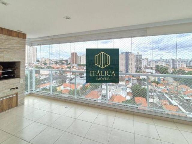Apto 128m2 4 dorm. 2 suítes Terraço Gourmet 2vgs lazer completo