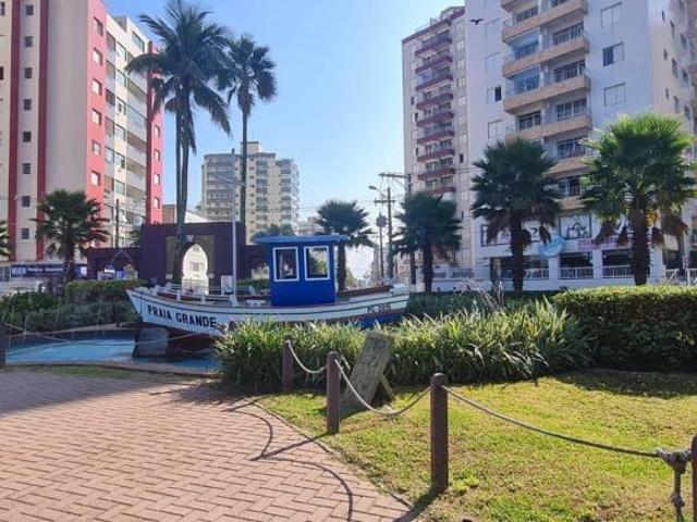 Apto 1 Dorm – Vila Guilhermina – Sacada e Vaga Demarcada a 300m da Praia