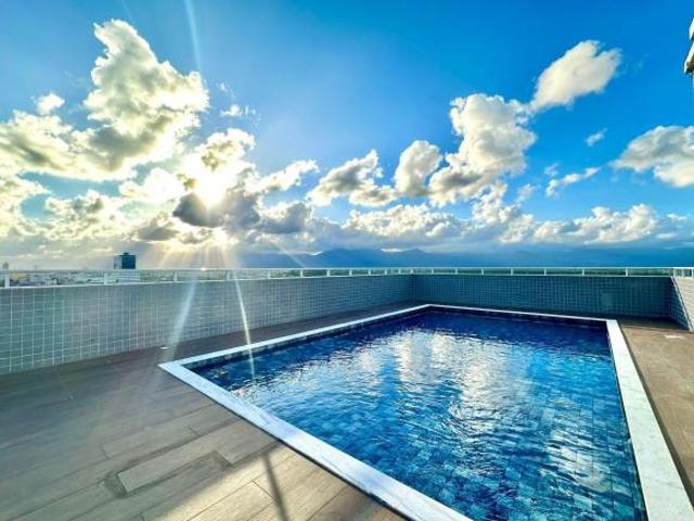 Apto 1 dormitório 55 m² por R$ 315.000 Vila Guilhermina Praia Grande/SP