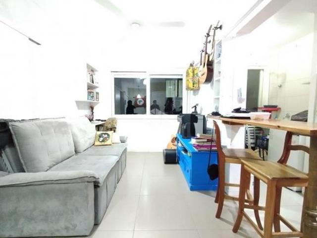 Apto 1 dormitório, 1 banheiro, 45m² privativos Centro Histórico