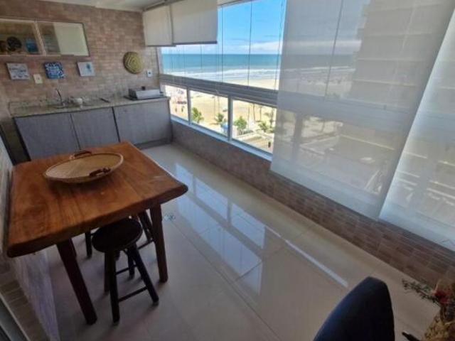Apto 2 Dorm c/ 1 suíte, SACADA GOURMET, vista mar, 78 m² de área útil. Bairro: AVIAÇÃO