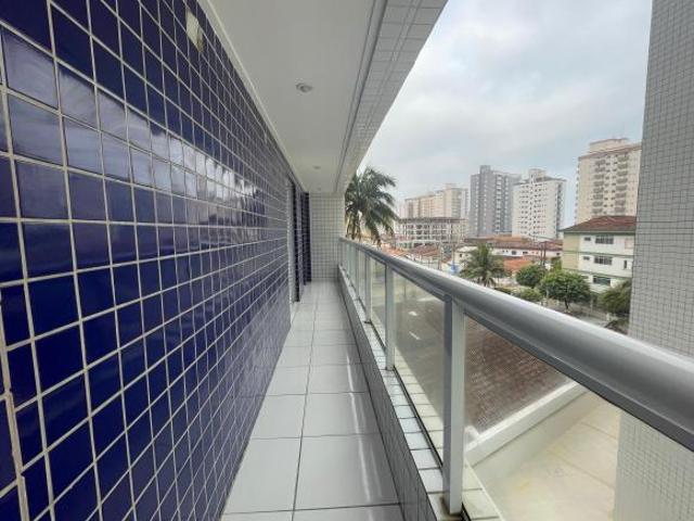 Apto 2 dormitórios, 1 suite e 1 vaga! A 150m da praia no Caiçara Praia Grande