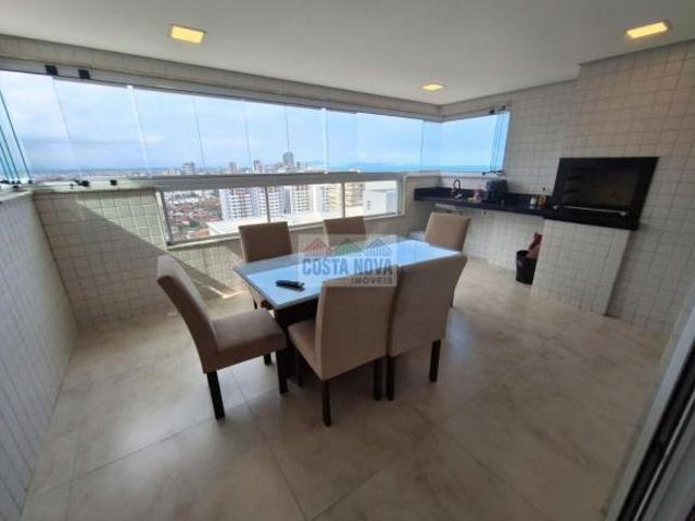 APTO 2 DORMITÓRIOS COM 1 SUITE 2 VAGAS FRENTE MAR CAIÇARA