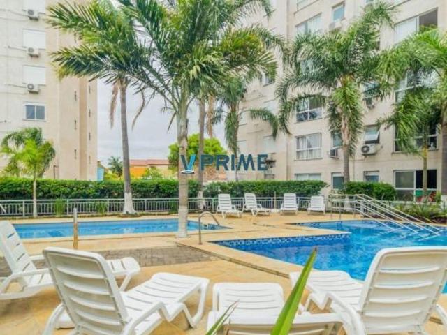 Apto 2 dorms com suíte e churrasqueira no Supera Condomínio Clube