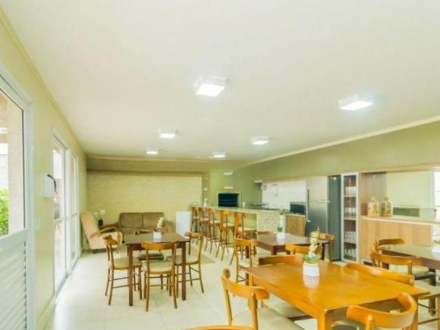 Apto 2 dorms com suíte e churrasqueira no Supera Condomínio Clube