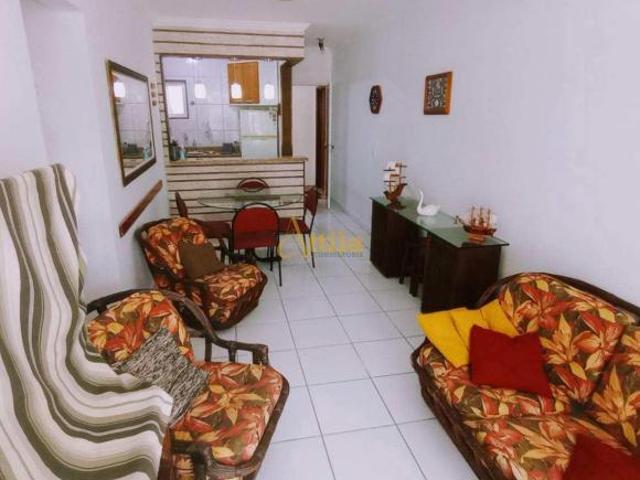 Apto 2 dorms sacada, 1 vaga, Enseada