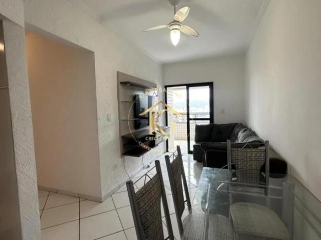 Apto 2 Suítes Guilhermina: Semimobiliado, Varanda Gourmet, Lazer, 500m Praia!