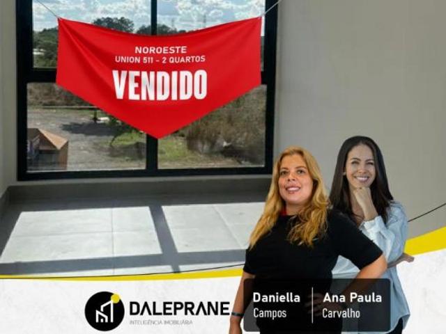 APTO 2 QUARTOS, 51M², 1 SUÍTE, VISTA LIVRE, NO COND. UNION 511, CRNW 511