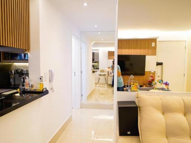 Apto 2 quartos com 1 Suíte e 2 Vagas | Bairro Jardim, Lindo! em Santo André 830.000, PORTEIRA FECH