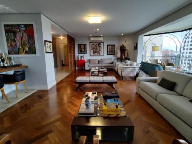 Apto 348m² 4 Suítes 5 Vagas Amplo Living Vista Panorâmica Qd Tênis Panamby Nobre