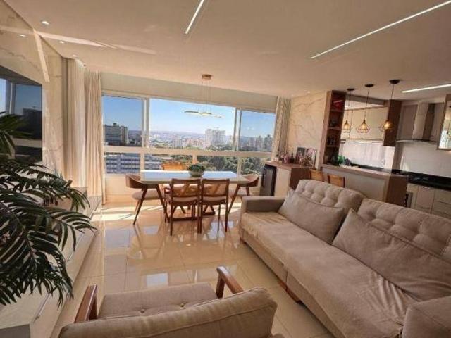 Apto 3 Suítes Gran Leste 103m² Semi Mobiliado Eletros e Ar Janela Panorâmica
