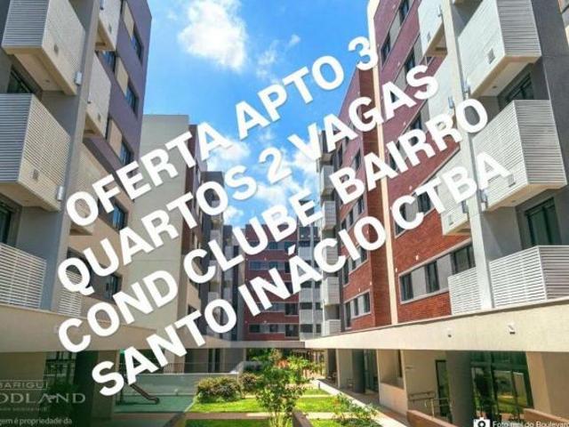 APTO 3 QUARTOS 2 VAGAS CONDOMINIO CLUBE