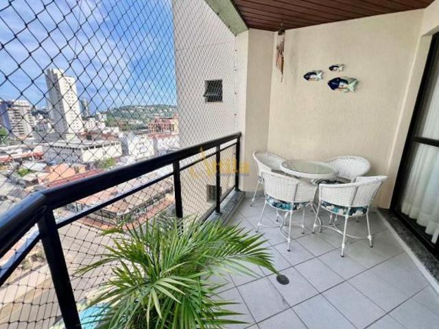Apto 3 quartos, andar alto, sacada, 2 vagas, lazer, Enseada