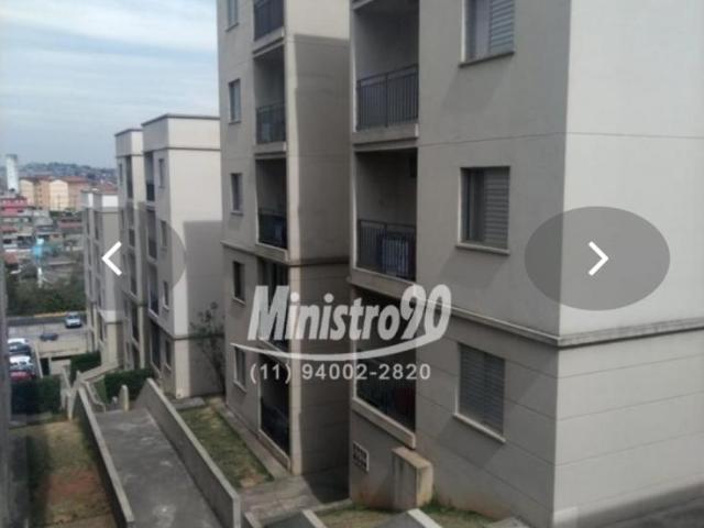 APTO. 49m2 | 02 Dorms | vaga coberta | Carapicuíba SP R$220 mil