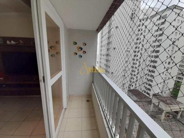 Apto 50mts praia da Pitangueiras, 2 dorms sacada, 1 vaga