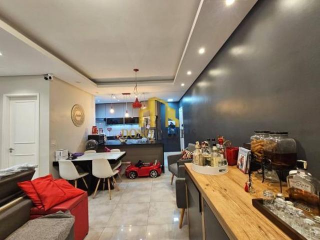 Apto 80 m² 2 dorms 1 suíte 2 vagas cobertas sala ampliada sacada gourmet
