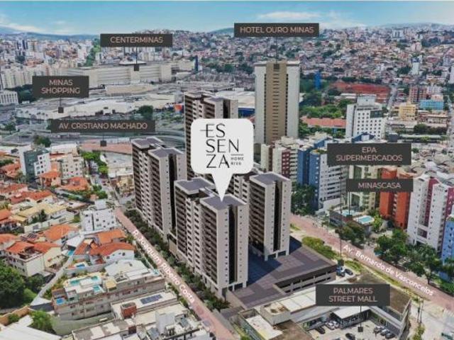 Aptos 1, 2 e 3 quartos bairro Palmares