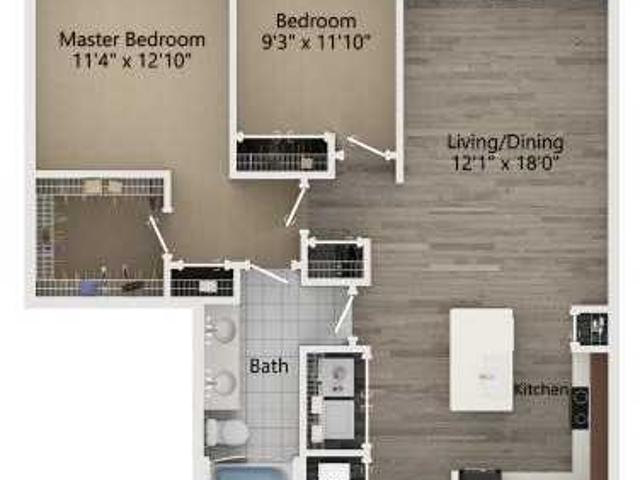 Aqua 2 Bedroom Apartment for Rent at 2155 Robert J Conlan Blvd Ne, Palm Bay, FL 32905