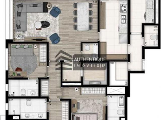 AR Ibirapuera Apartamento com vista para o Parque Ibirapuera à venda