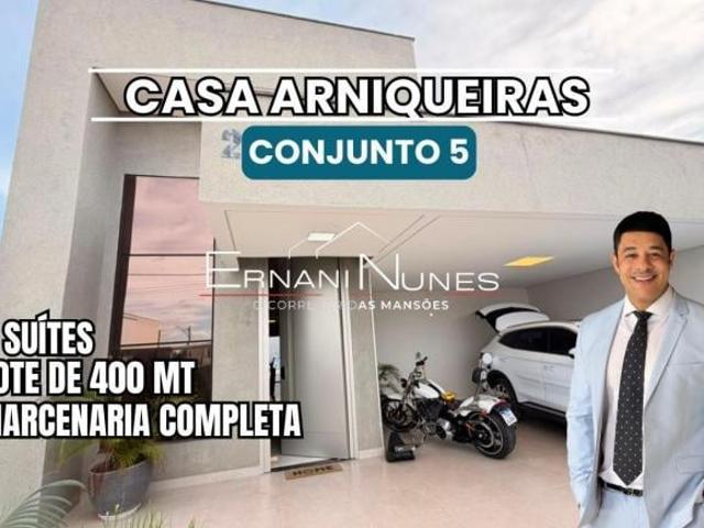 ARNIQUEIRA 3 QUARTOS 3 SUÍTES ARMARIOS LAZER PROXÍMO Á MANSÃO IMPERIAL