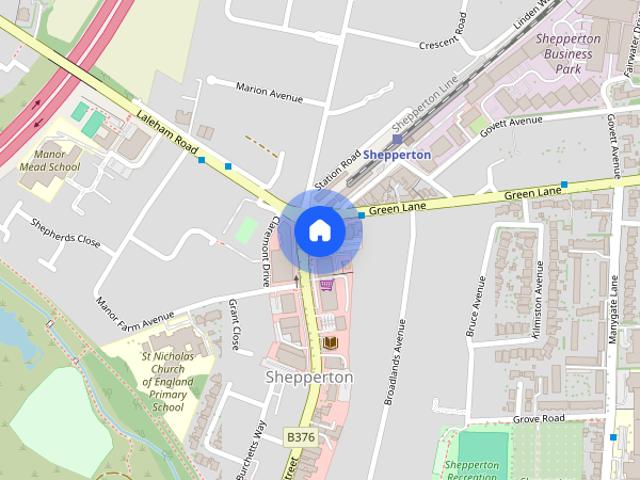 Araby Corner, Shepperton, TW17