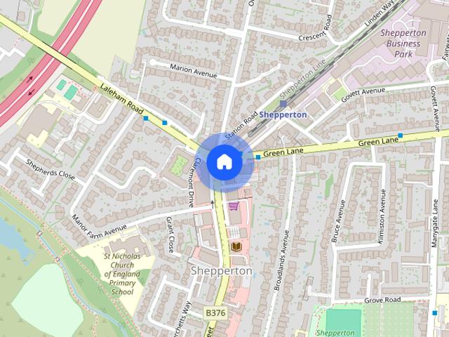Araby Corner Thurlestone Close Shepperton TW17 9BZ