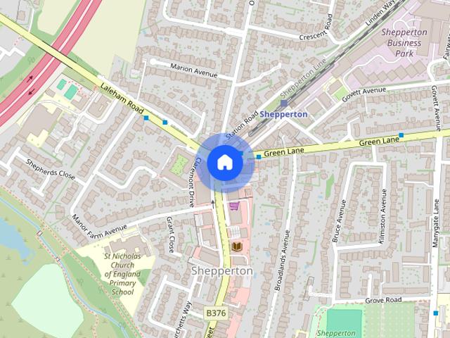 Araby Corner Thurlestone Close Shepperton TW17 9BZ