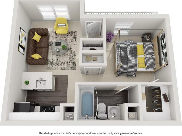 Arbor Ridge Studio Apartment for Rent at 7 Woodstream Ln, Greensboro, NC 27410