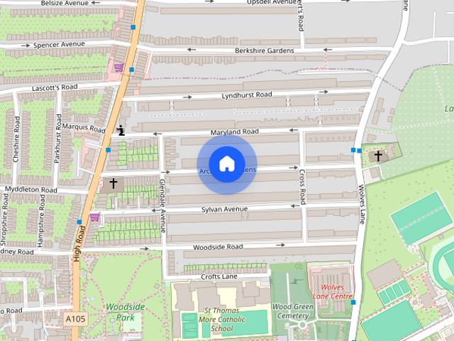 Arcadian Gardens, Wood Green London N22
