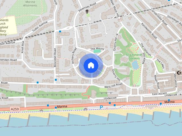 Archery Gardens, St. Leonards on Sea, East Sussex, TN38
