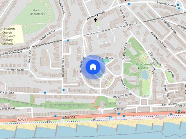 Archery Gardens, St. Leonards on Sea, East Sussex, TN38