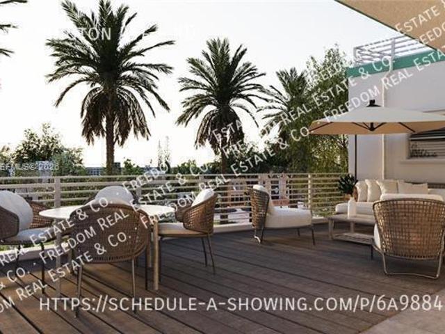 Architectural One Bedroom, One Bathroom South Of Fifth Deco Condo: Fully Renovated, Central A/C & Oversized Private Deck