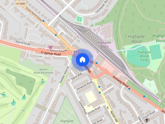Archway Road, North London, N6