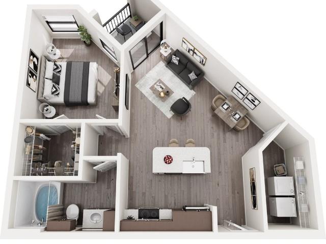 Arden at Corinth 1 Bedroom Apartment for Rent at 3451 Fm 2181, Corinth, TX 76210