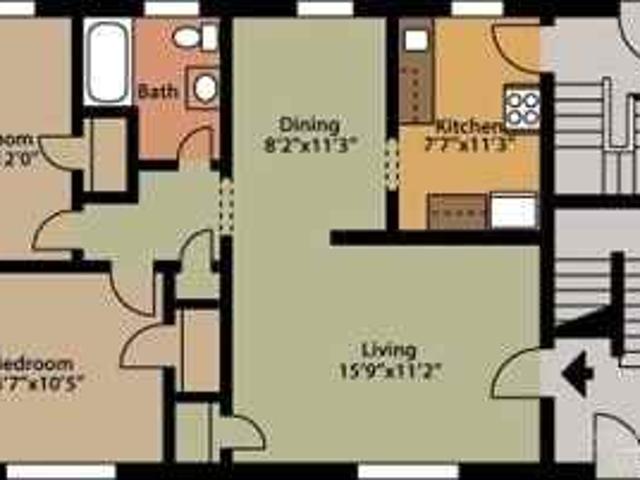 Ardmore Terrace 2 Bedroom Apartment for Rent at 2325 Cloverdale Ave, Winston Salem, NC 27103 Ardmore