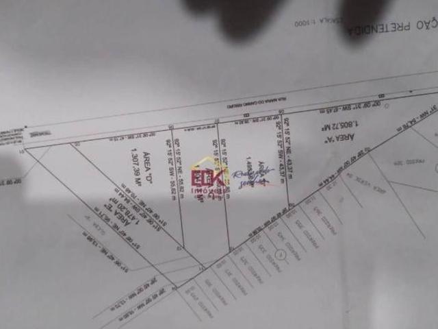 Área Mista à venda, 1304 m² por R$ 913.000 Caminho Novo Tremembé/SP