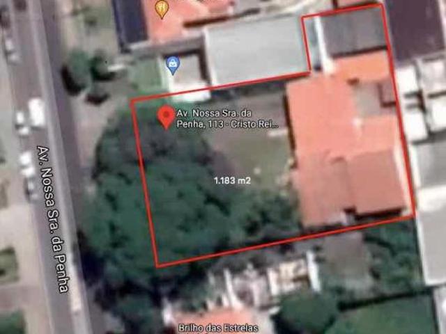 Área no Cristo Rei com 1183 m2