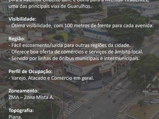 Área à venda, 10000 m² por R$ 50.000.000,00 Jardim Bom Clima Guarulhos/SP