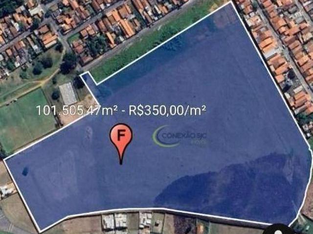 Área à venda, 101000 m² por R$ 35.500.000,00 Granjas Santa Terezinha Taubaté/SP